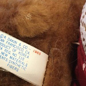 Dakine | Toys | Vintage Dakin Plush Rocking Horse Friend Bear | Poshmark